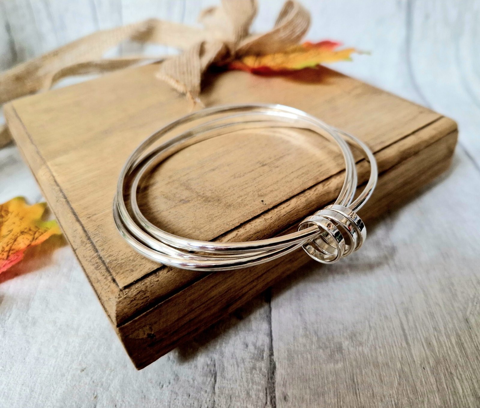 Silver Russian Wedding Bangle