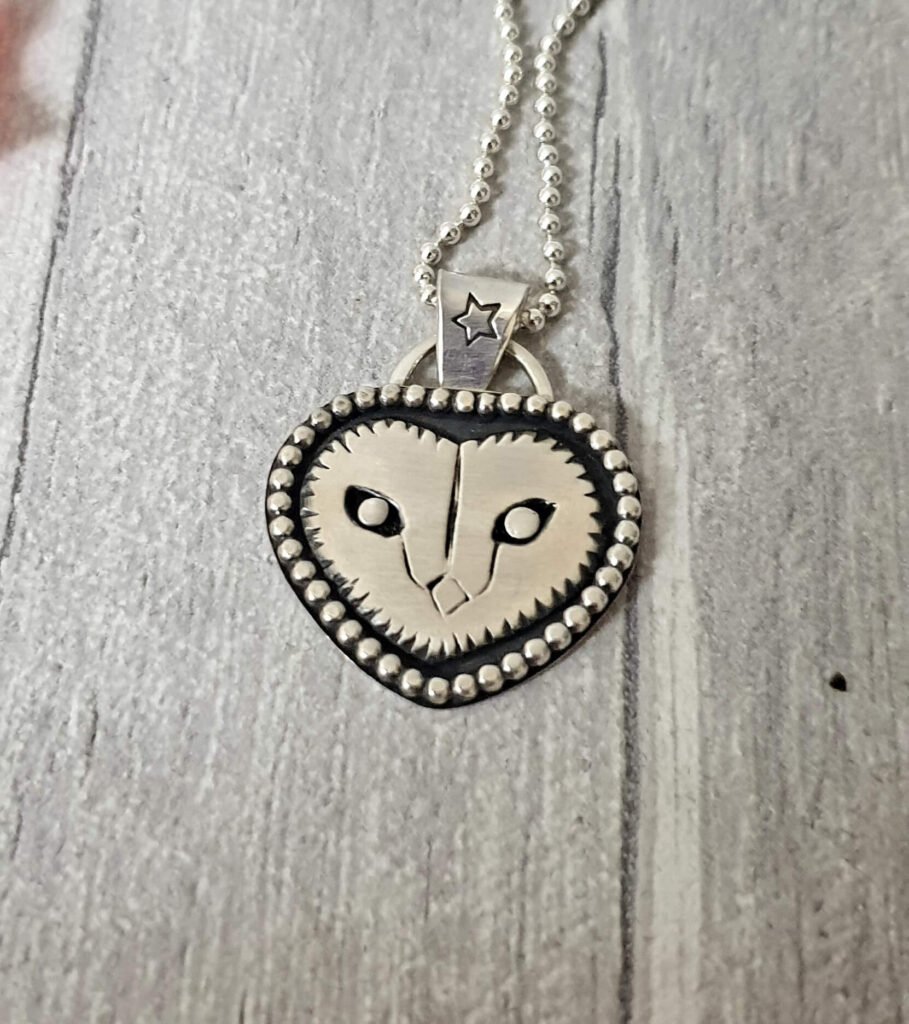 Little Silver Owl Pendant
